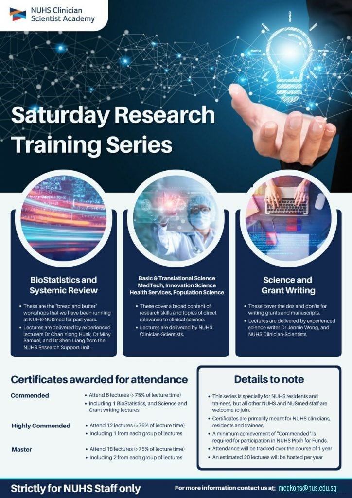 Our Events - NUHS CS Academy