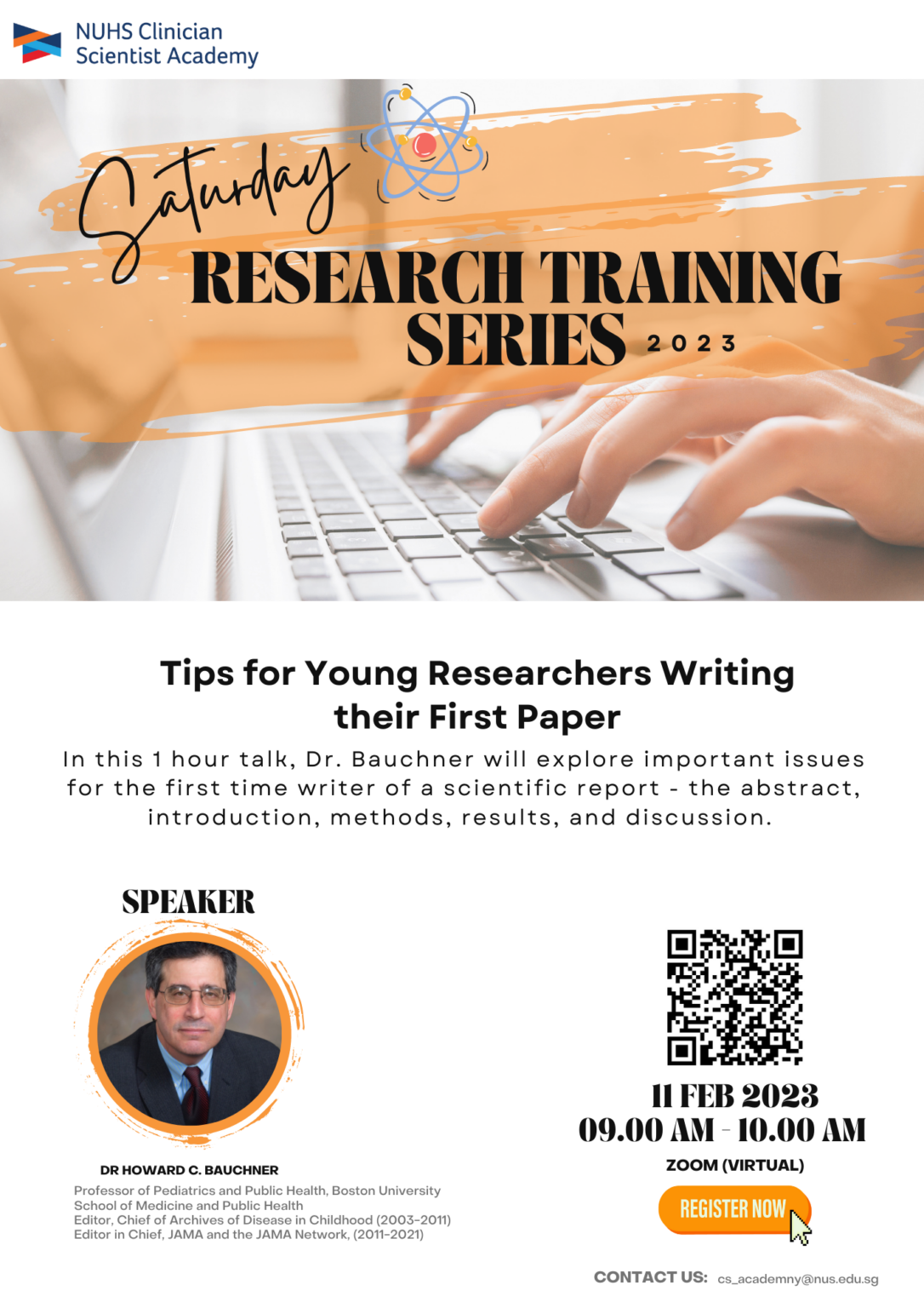 Tips for Young Researchers Writing their First Paper - NUHS CS Academy