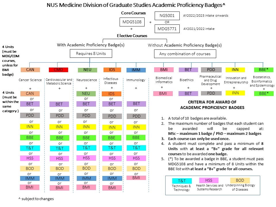 Academic Proficiency Badges - NUS Medicine Graduate Studies | NUS ...