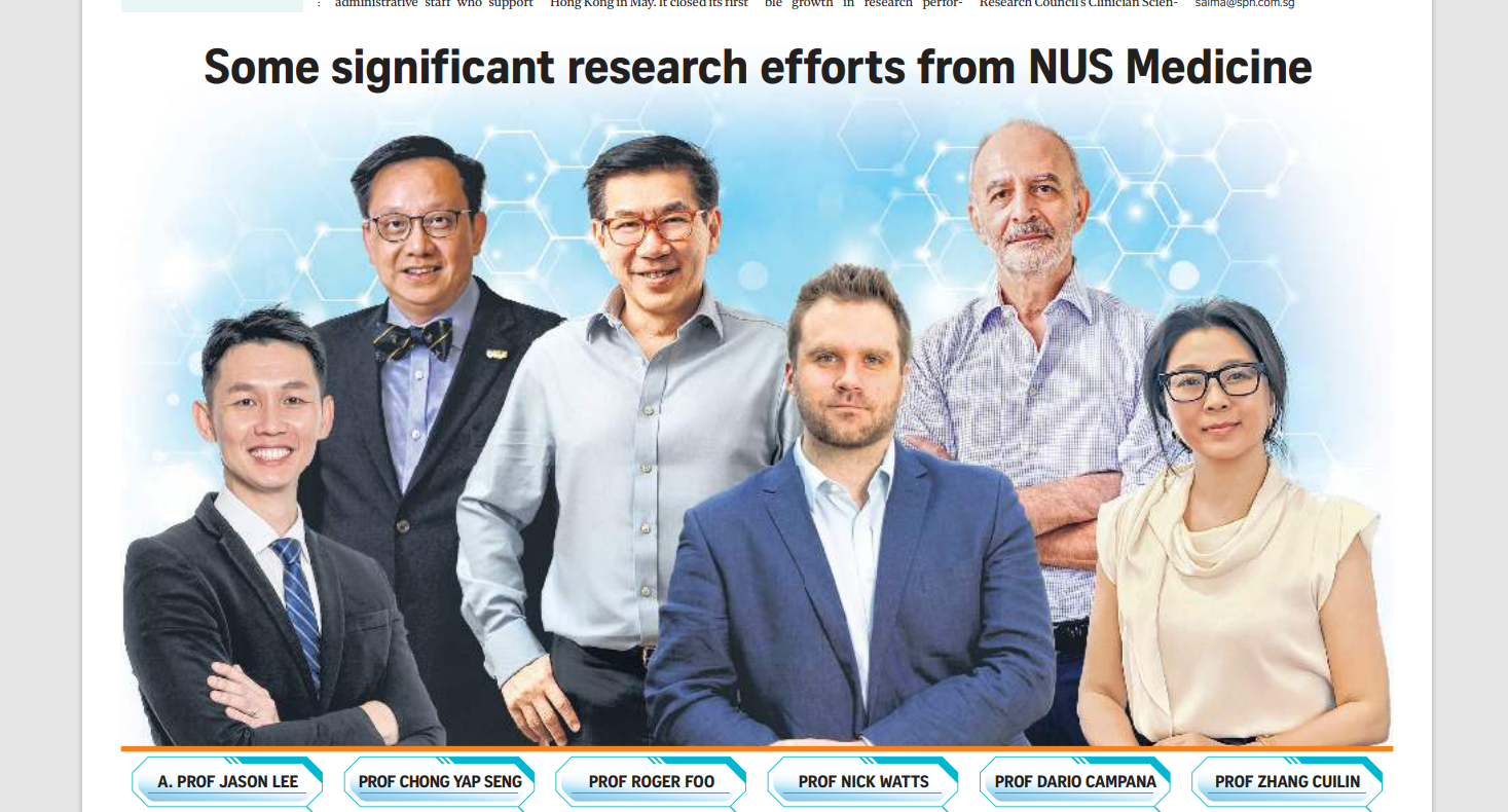 NUS Medicine's focus on research leads to better patient care, raises ...