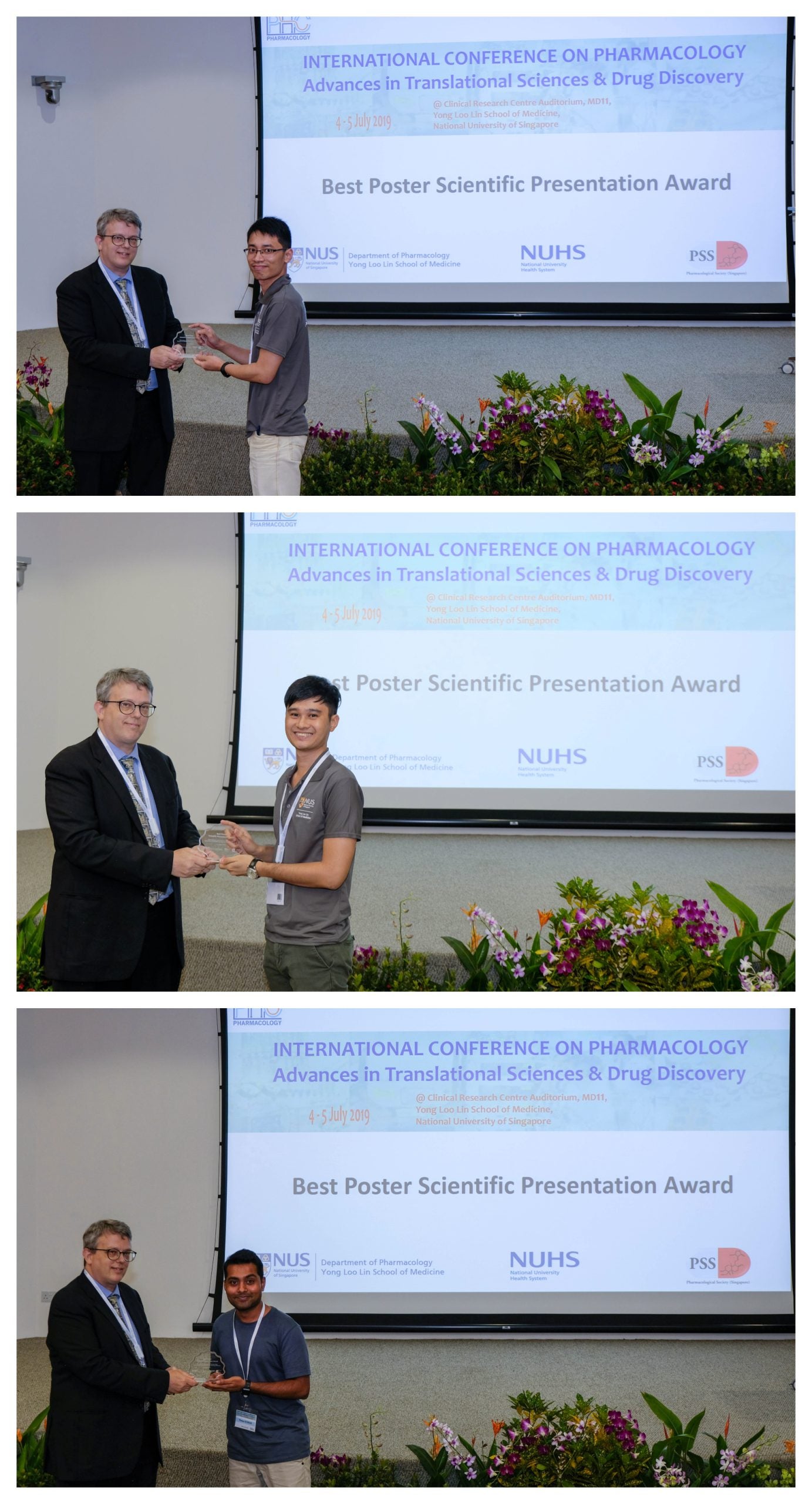 Winners of Best Poster Scientific Presentation Award at the ...