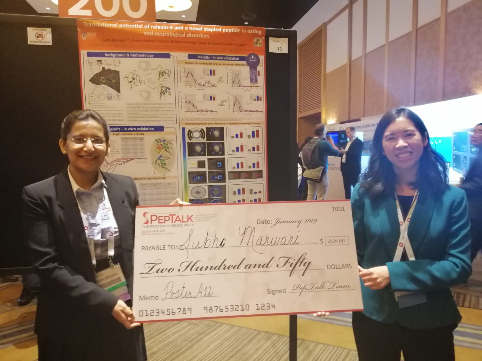 Winner of Best Poster Award at the Cambridge Healthtech Institute ...