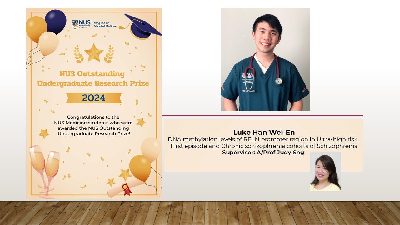 Awardee of Outstanding Undergraduate Research Prize 2024: Luke HAN Wei ...