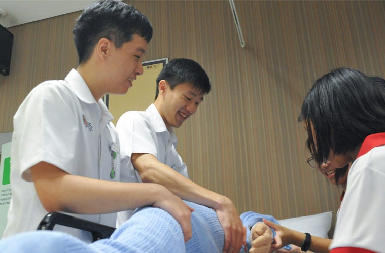 Students Get Hands-on Look at Nursing