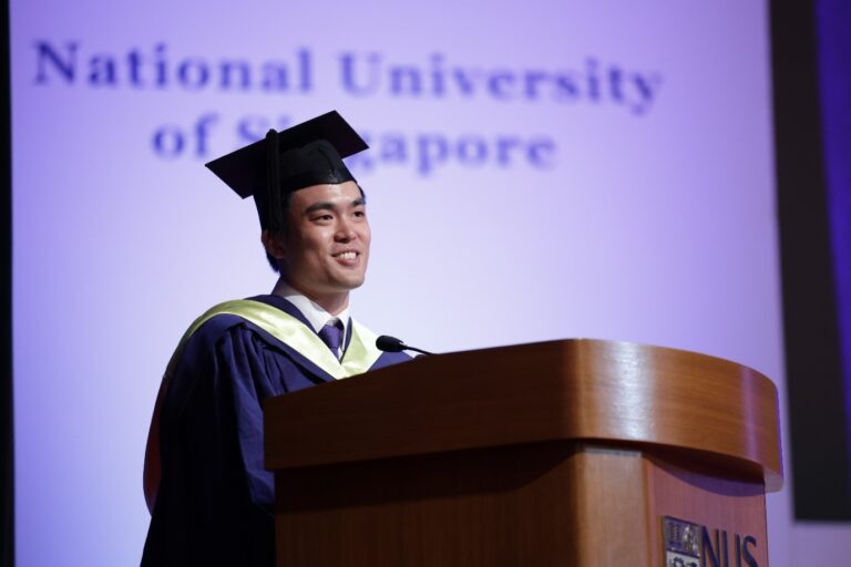 The NUS Nursing Class of 2023 celebrates at Commencement