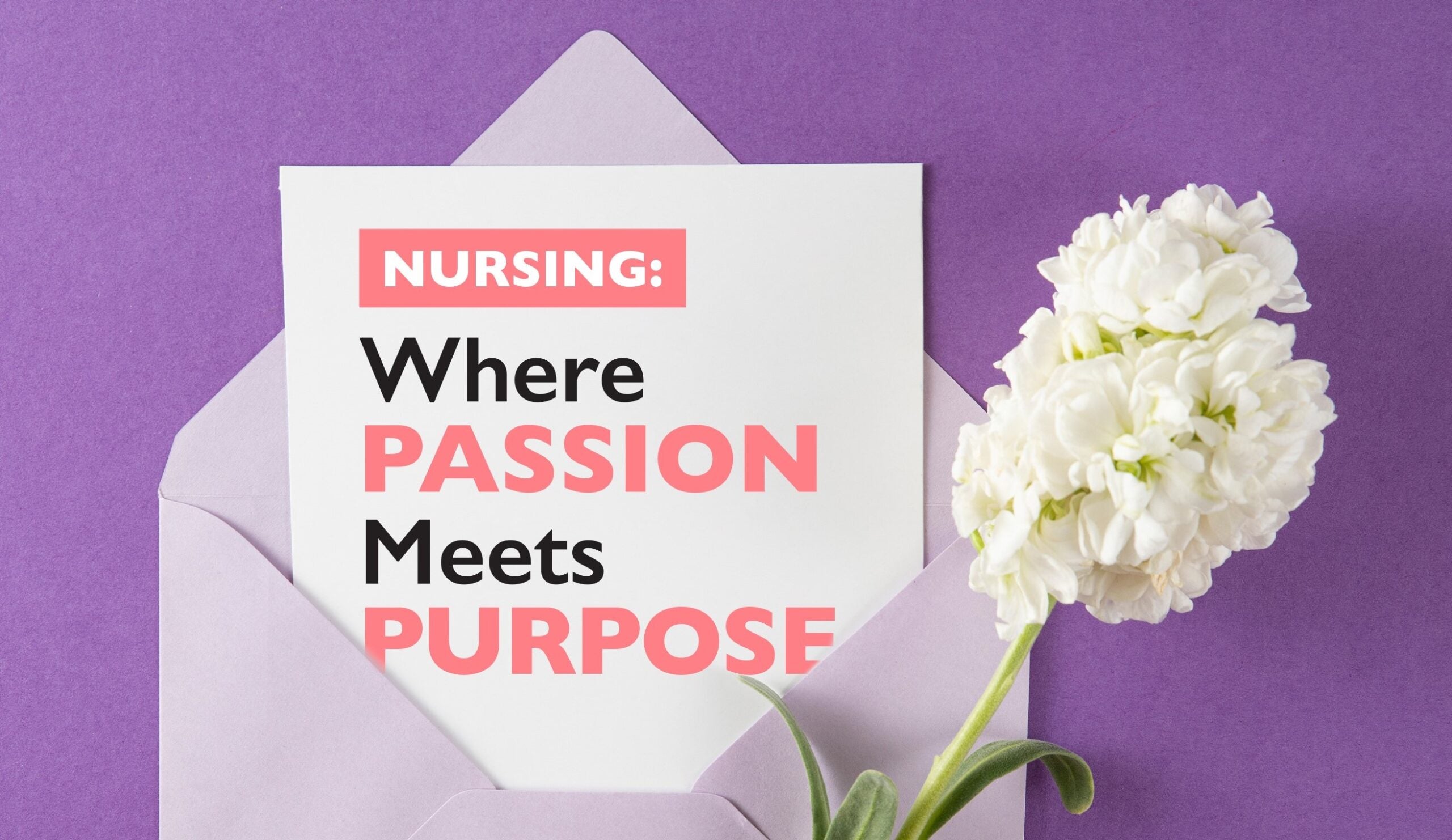 Nursing: Where Passion Meets Purpose - Alice Lee Centre for Nursing ...