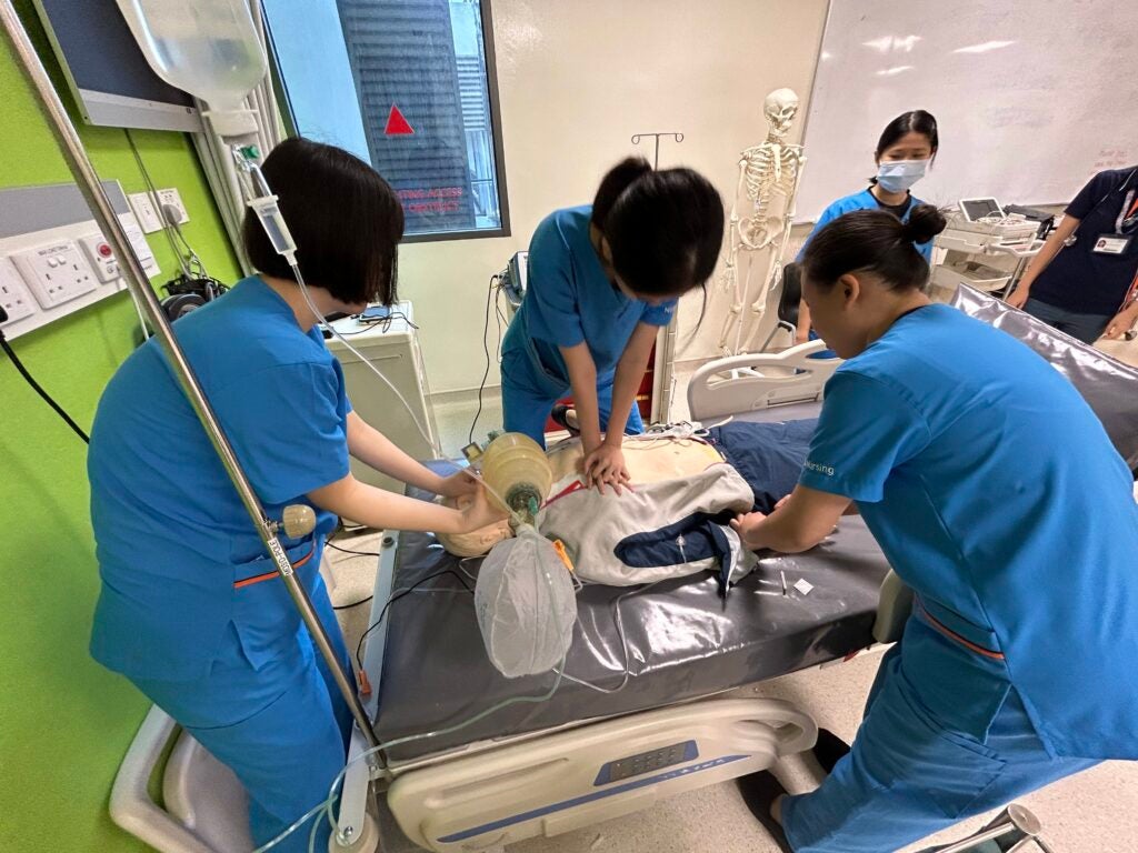 An overview of NUS Nursing at an open house specially for polytechnic ...
