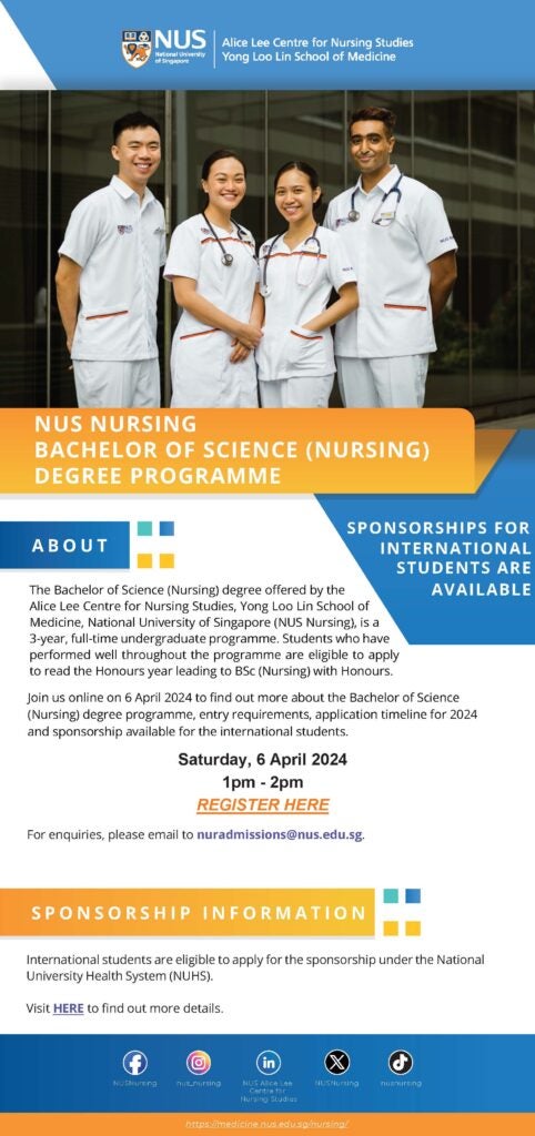 Preview session on Bachelor of Science (Nursing) degree