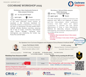 Cochrane Workshop 2025 - NUHS Research Support Unit | NUHS Research Support Unit