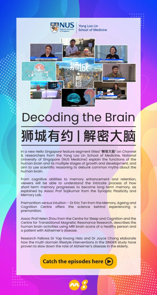 Hello Singapore: "Decoding the Brain" - NUS - TMR