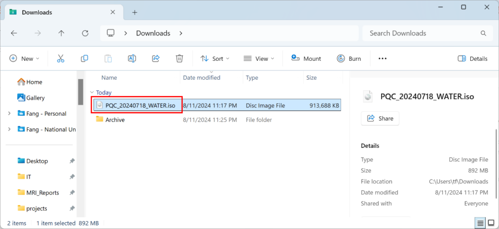 Weasis User Guide Nus Tmr