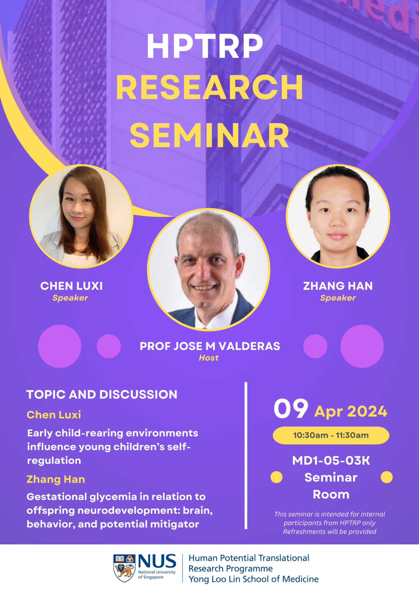 HPTRP Research Seminar - Human Potential TRP