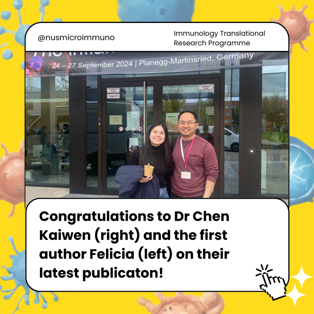 Congratulations to Dr. Chen and the first author, Felicia, on their ...