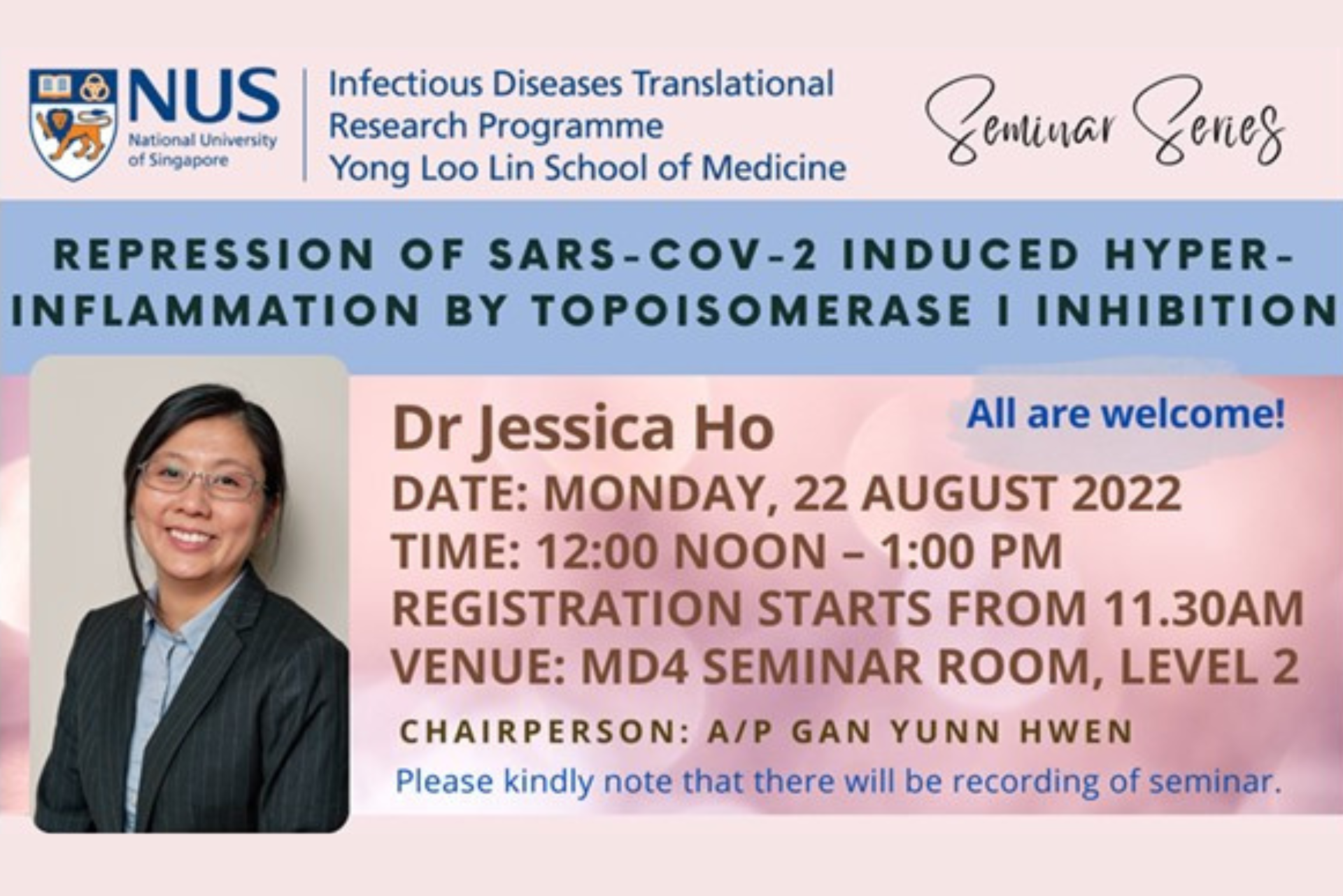 Repression of SARS-CoV-2 Induced Hyper-inflammation by Topoisomerase I ...