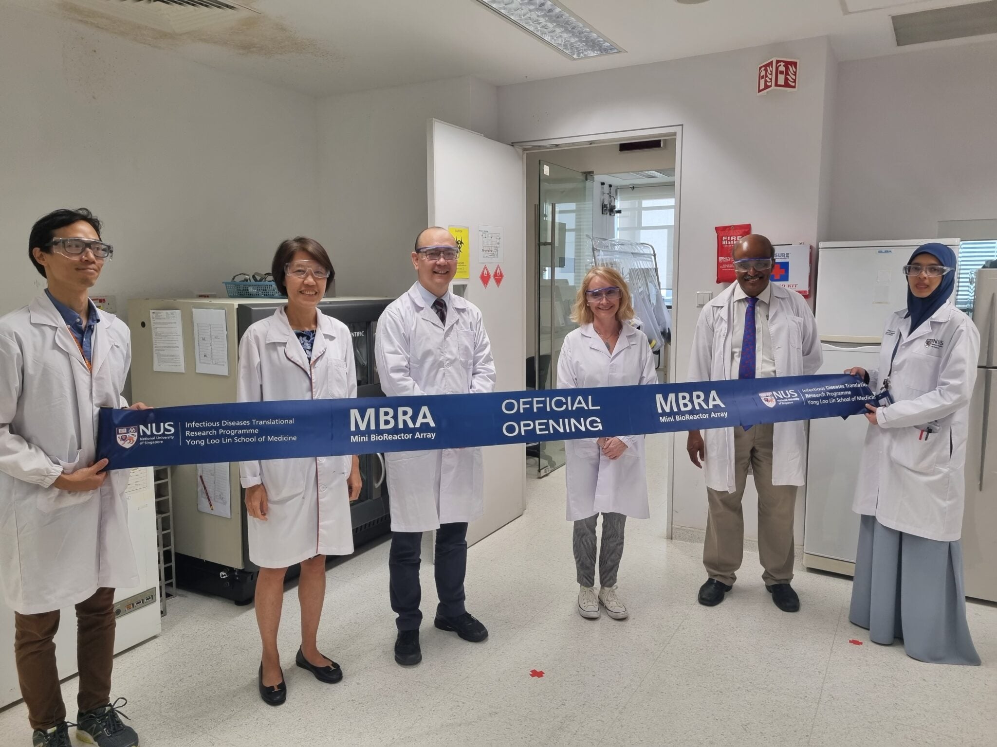 Opening Ceremony of The Mini BioReactor Array (MBRA) facility ...