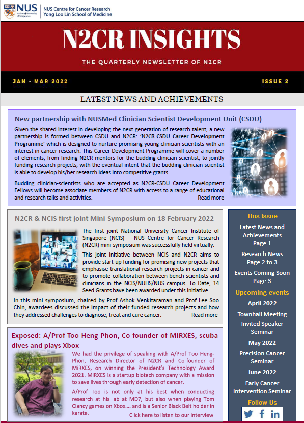 N2CR Insights - 2nd Issue - N2CR