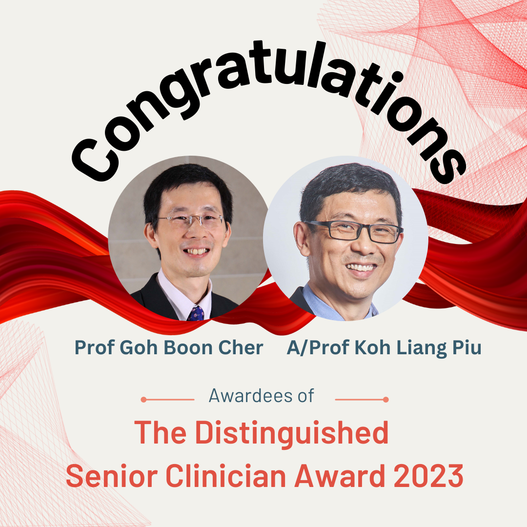 Awardees of the Distinguished Senior Clinician Award 2023 - N2CR