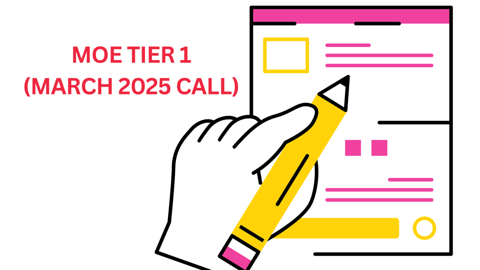 [Grant Call Announcement] MOE Tier 1 Mar 2025 Call - N2CR