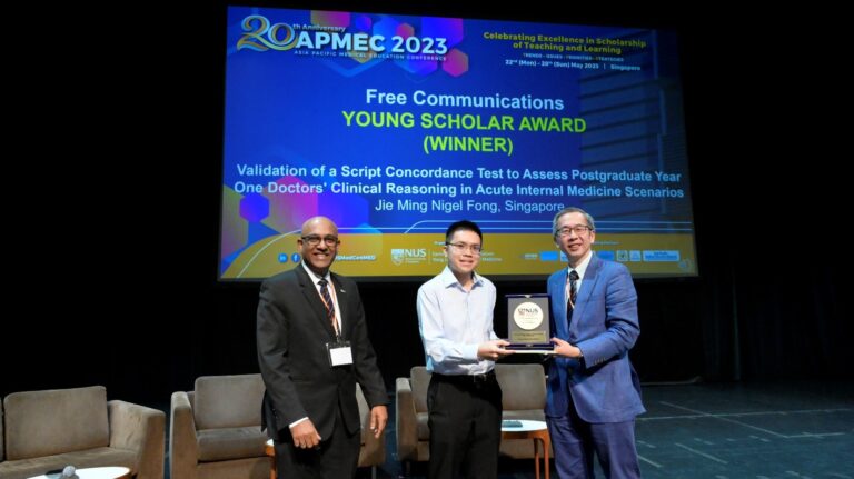 Asia Pacific Medical Education Conference (APMEC) 2023 - NUS Medicine